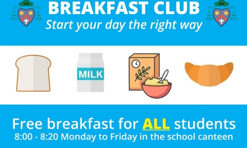 Bishop Challoner Catholic School - FREE BREAKFAST FOR ALL STUDENTS